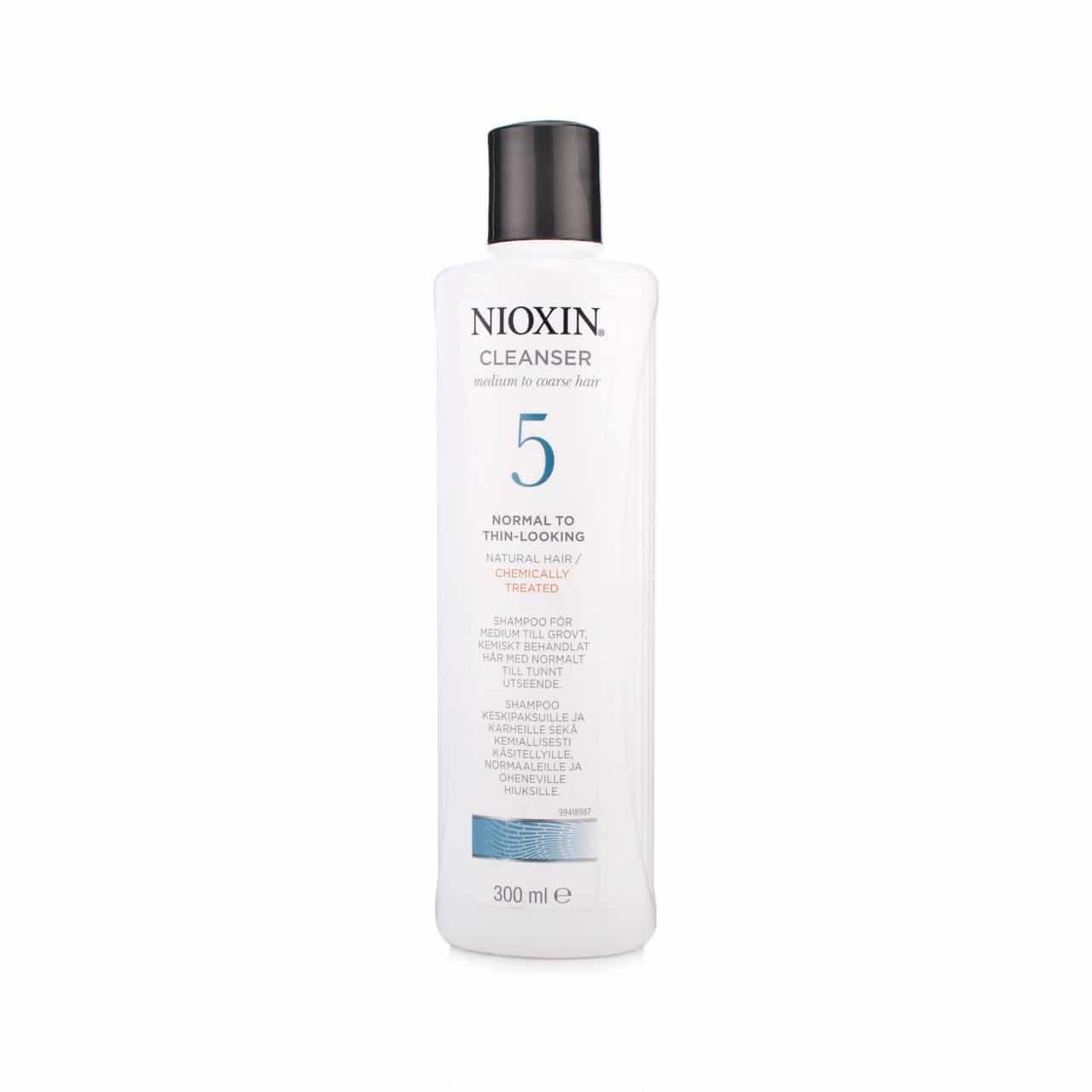 Nioxin System 5 Cleanser 300ml - The Beauty Lounge