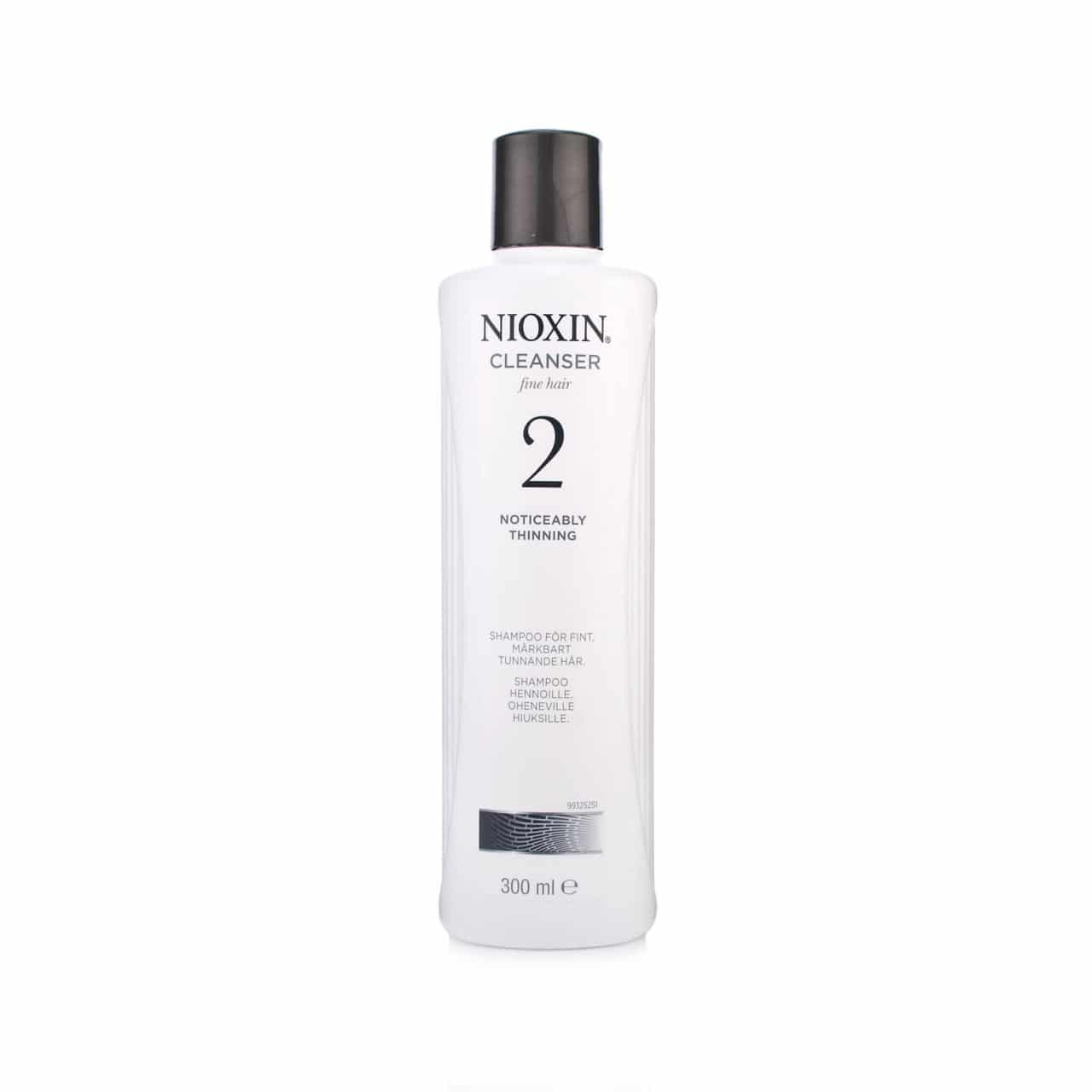 Nioxin System 2 Cleanser 300ml - The Beauty Lounge