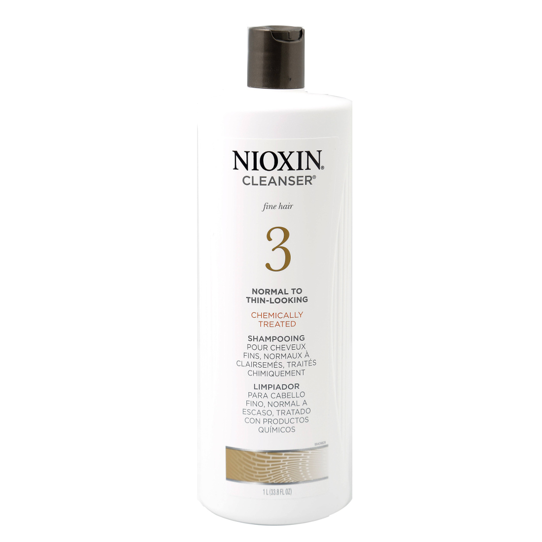 Nioxin System 3 Cleanser 1 Litre - The Beauty Lounge