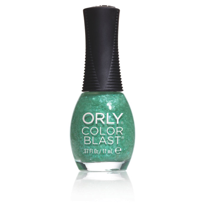 ORLY Color Blast Green Flakie Matte Top - The Beauty Lounge