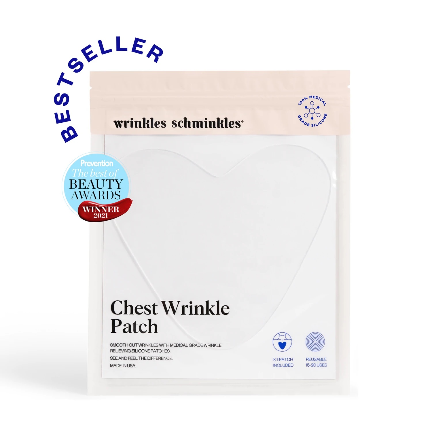 Wrinkles Schminkles Chest Wrinkle Patch - The Beauty Lounge