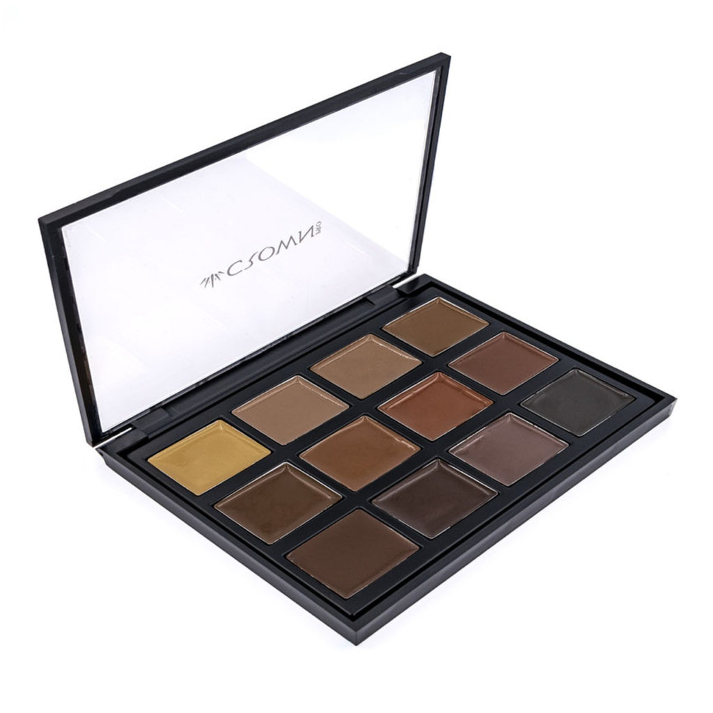 Crown Pro 12EB Eyebrow Palette - The Beauty Lounge