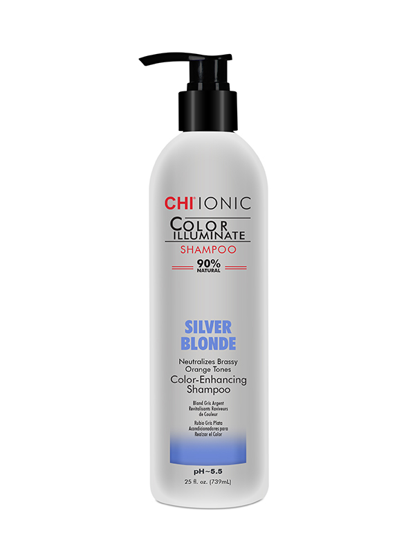 CHI Colour Illuminate Shampoo Silver Blonde - 739ml - The Beauty Lounge